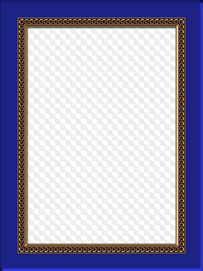 80 PNG, Blue frames, photo frames