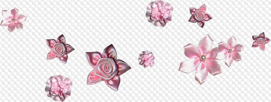 43 PNG, Overlay, placers of pink and red flowers, falling flowers