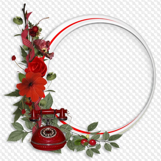 Flower frames png Flower clusters png