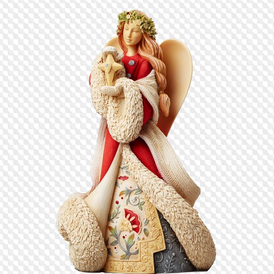 13 PNG, Christmas Angels, figurines, images with transparent background