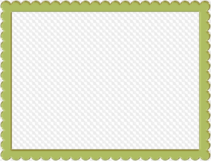 Gran conjunto de marcos PNG verdes