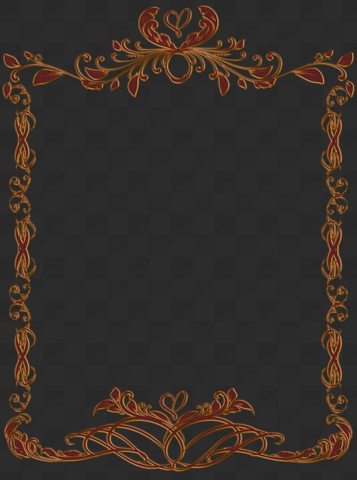 Updated: 10 PSD, 17 PNG, Decorative frames with transparent background