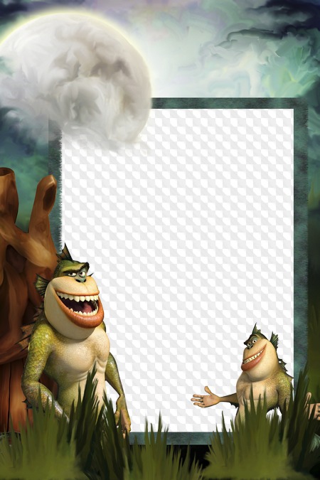 Frame for Photoshop - Aliens