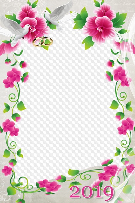 Flores De Boda Con Palomas