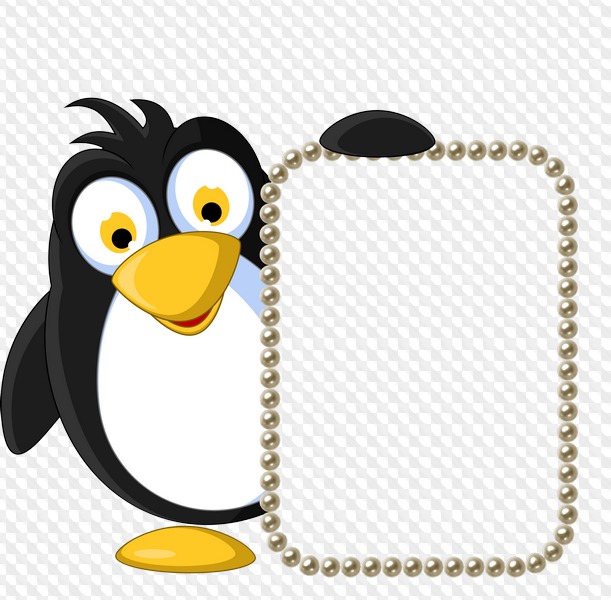 10 PSD, 10 PNG, Cartoon animals, frames with transparent background