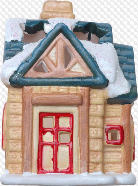 37 PNG, Winter Houses in snow with transparent background