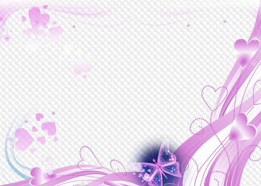 Marco en tonos morados - Y otra vez sobre Amor