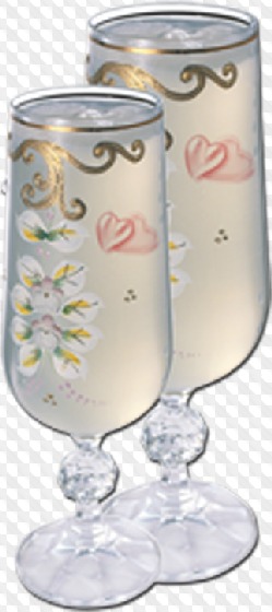 PSD, 38 PNG, Wedding objects on transparent background