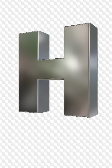 80 PNG, 3D metal Alphabet, letters, numbers and punctuation on ...