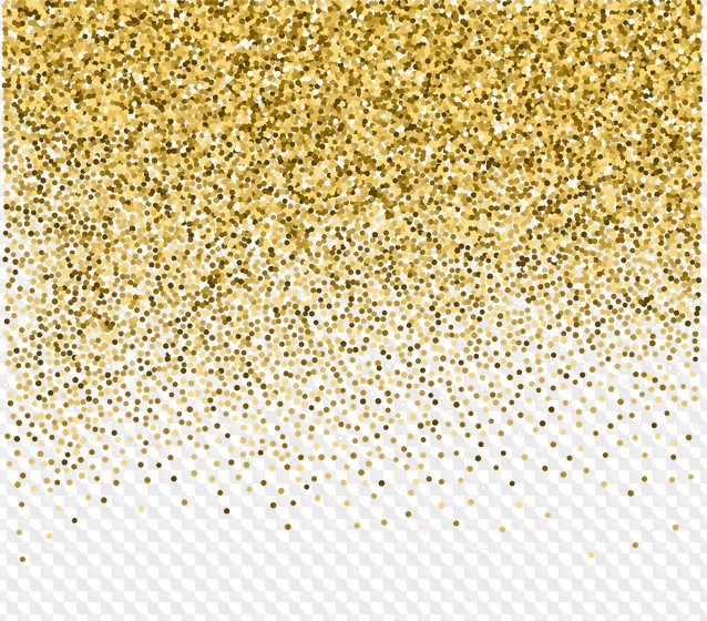 13 PNG, Gold overlays on transparent background