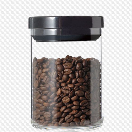 37 PNG, Coffee in glass jar on transparent background