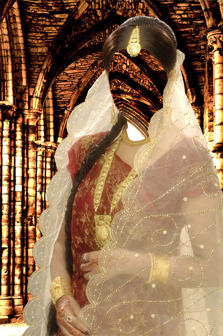 Women psd for Photoshop - Indian girl