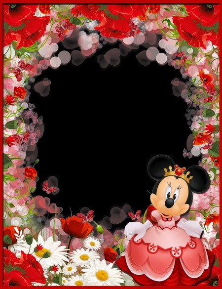 Little Princess Minnie Mouse Photo Frame