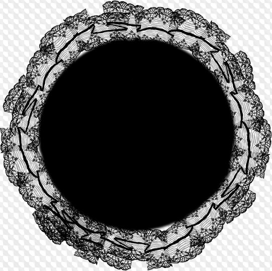 Beautiful mask frames on a transparent background in PNG download