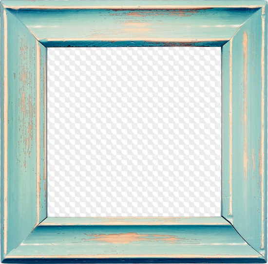 104 PNG, frames, photo frames in blue style - Free download