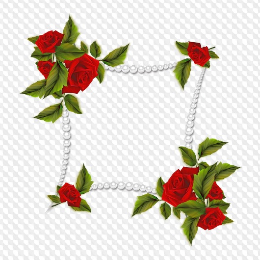 52 PNG, UPDATED: Pearl frames, elements from pearls, with transparent ...