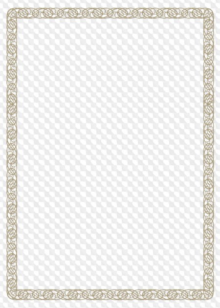 Elegant Rectangle Border Frames PNG