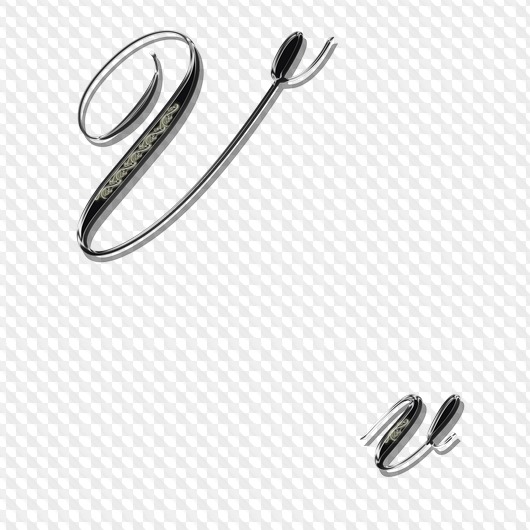 Black Silver Alphabet, letters, numbers, punctuation with pattern. PNG ...