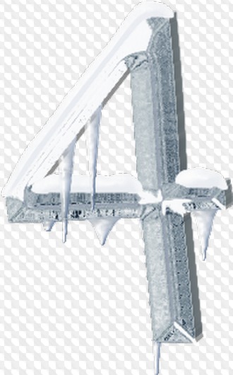 Ice Alphabet, letters, numbers and punctuation. PNG with transparent ...