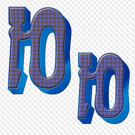 Blue Checkered Alphabet, letters, numbers and punctuation. Transparent ...