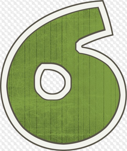 Green Numbers ( PSD | PNG ) Download