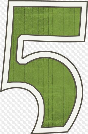 Green Numbers ( PSD | PNG ) Download