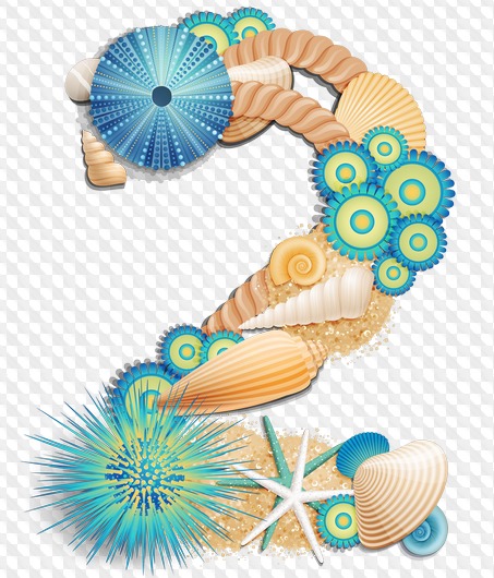Sea Numbers 10 PNG images with transparent background for free download