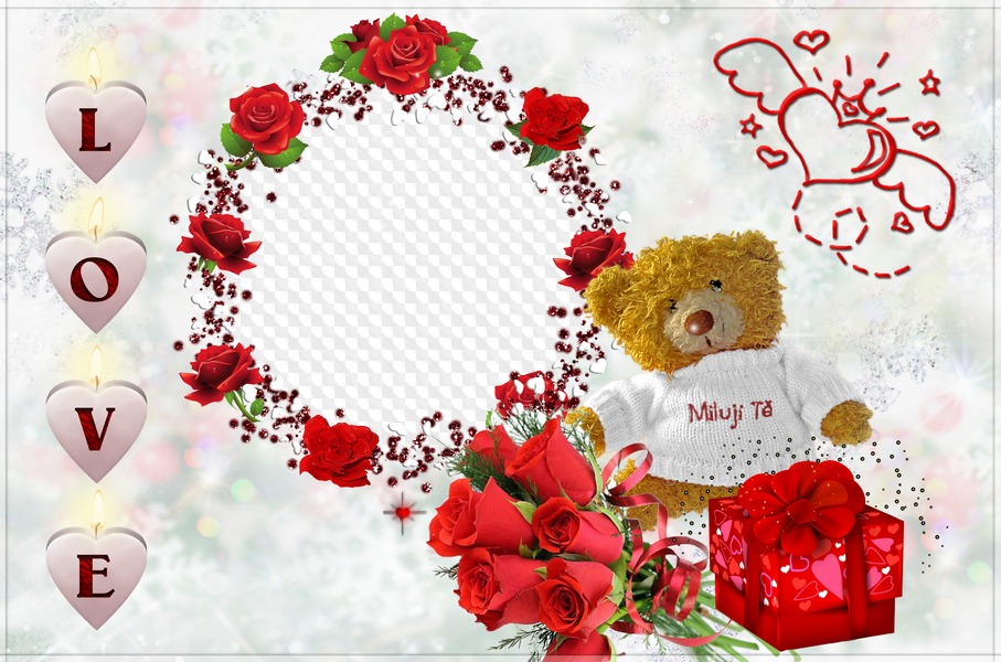 Photo frame - By day of St. Valentine