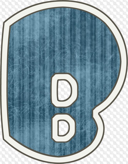 Blue with sparkles Alphabet, letters, numbers. PNG with transparent ...