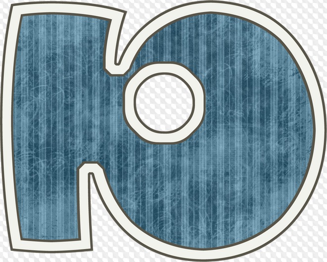 Blue with sparkles Alphabet, letters, numbers. PNG with transparent ...