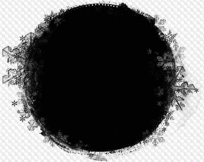 Christmas frame mask png, winter photo frame mask png for photoshop ...