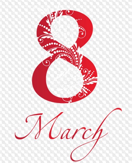 57 PNG, March 8 on transparent background, March 8 PNG Womens day