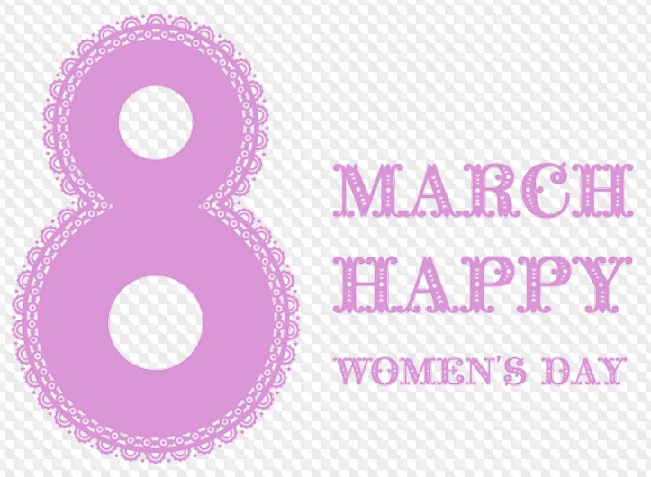 57 PNG, March 8 on transparent background, March 8 PNG Womens day
