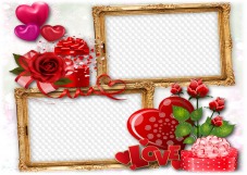 Frame for photo Congratulations on March 8 ( free photo frame psd, free ...