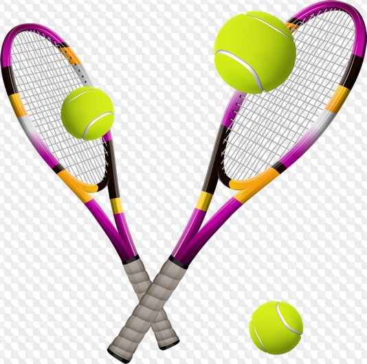 28 PNG, Rackets and balls for tennis, graphics on a transparent ...