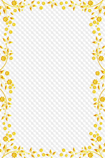 Golden frames for photoshop - 25 frames png