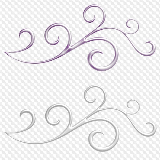 Updated: 80 PNG, curls and elements for design, PNG images on ...