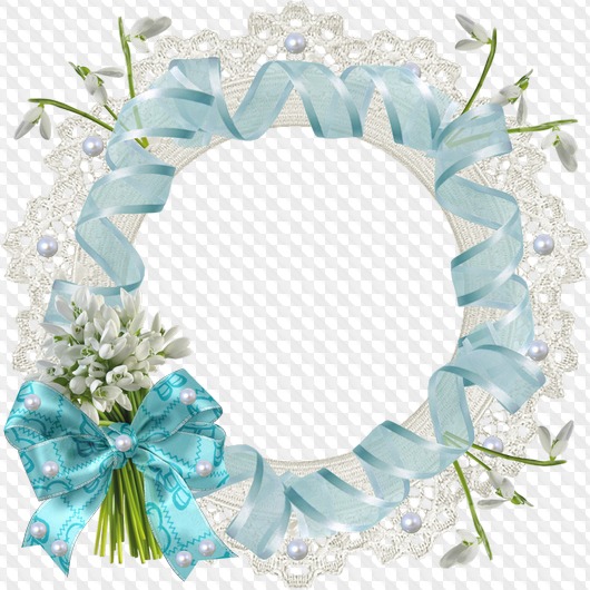 PSD, 5 PNG, lace Frames, download