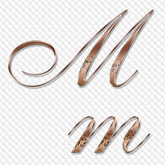 68 PNG, Bronze with pattern Alphabet, letters, numbers and punctuation ...