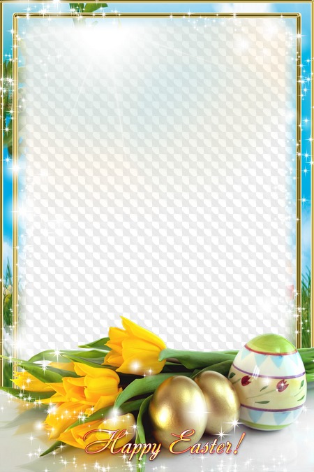 Happy Easter! photo frame