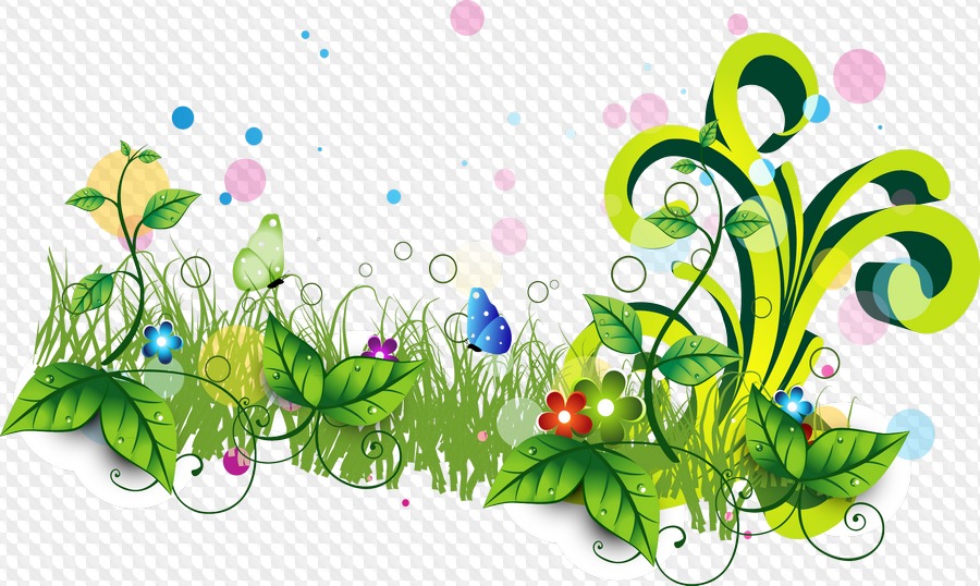 72 PNG, Spring verdure on transparent background