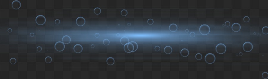 PSD, 8 PNG, Light effects line on transparent background