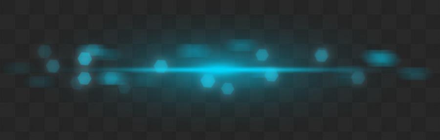 PSD, 8 PNG, Light effects line on transparent background