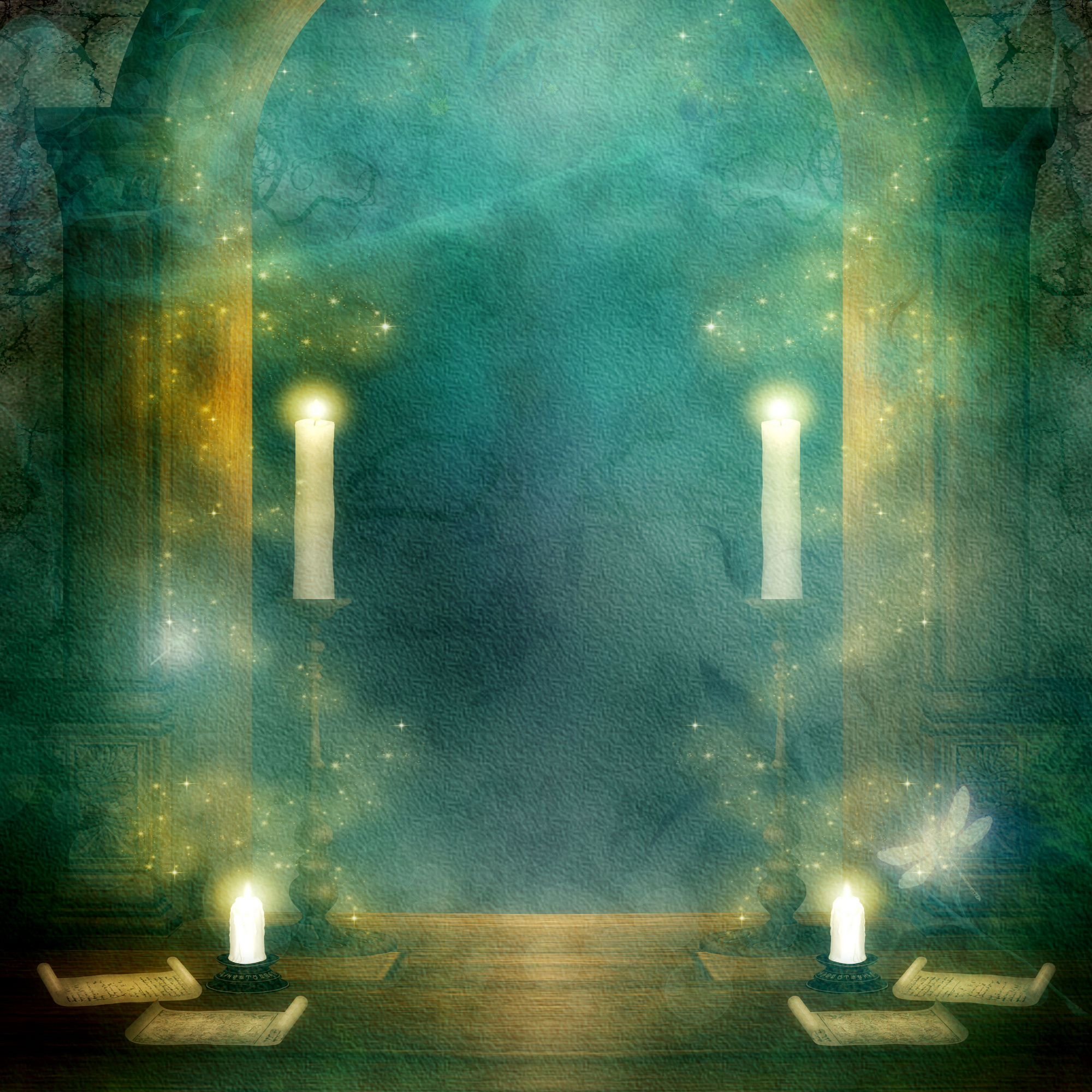 Set of jpg backgrounds for design - Magic fairy tales