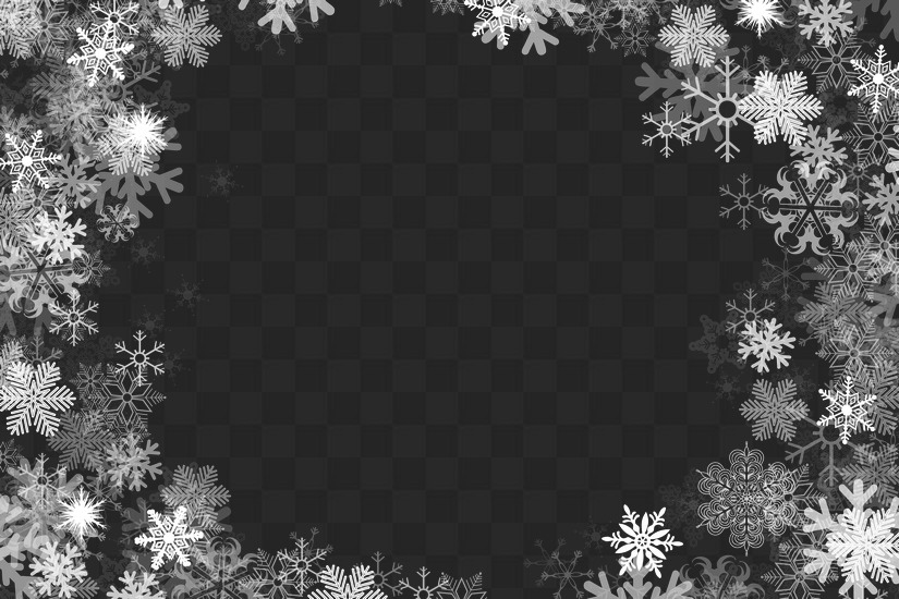 Winter Photo Frames Overlays for design and decoration photos or ...