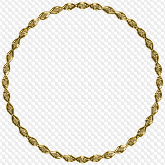 Round curly frames, gold and silver, 35 PNG » Страница 2