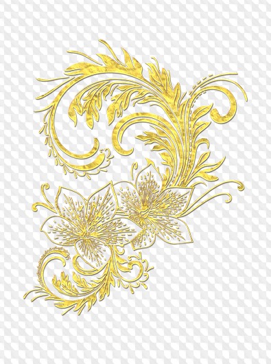 Flowers curls Clip Art png download
