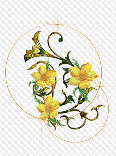 Flowers curls Clip Art png download