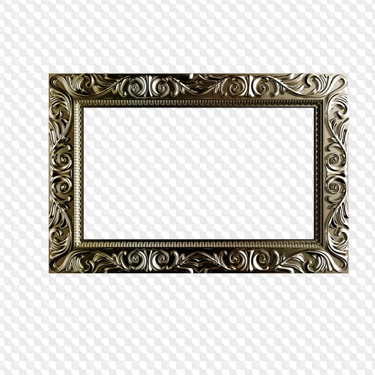 Luxury Frame-Picture, 70 images in transparent PNG format
