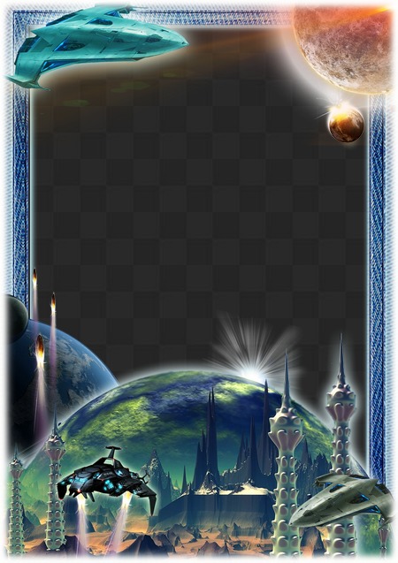 My space, photo frame